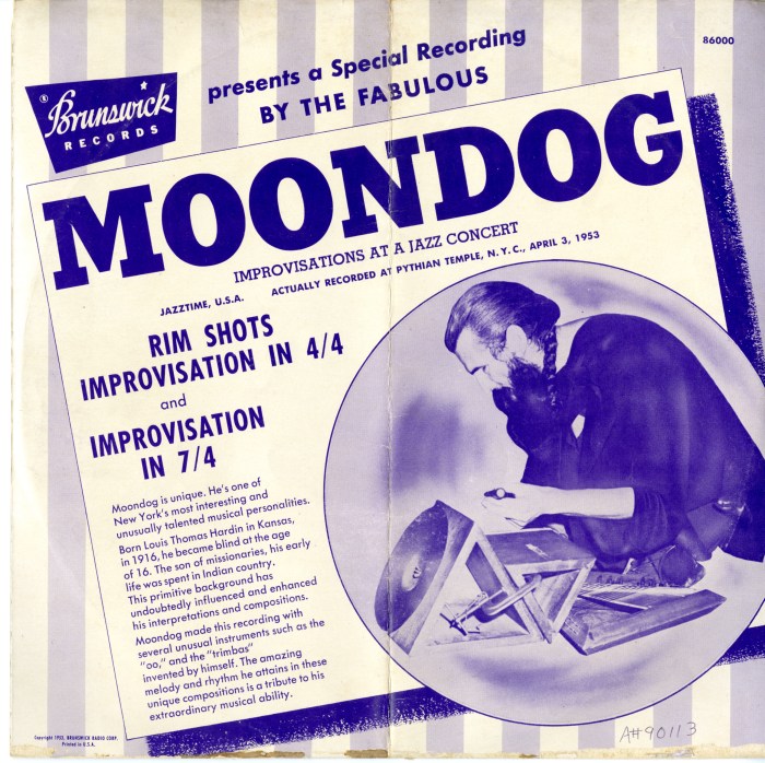 artifacts from the musical life of moondog – The Hum Blog